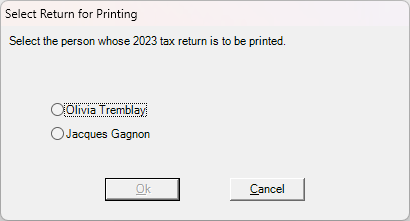 Previewing the Printed Tax Return - Program Help - GenuTax Standard